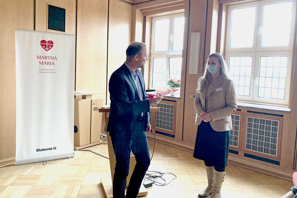 Frau Ilka Hammer verabschiedet | Martha Maria